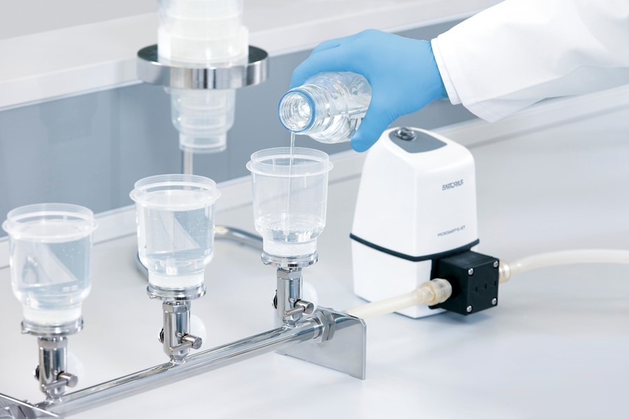 Microsart® e.jet laboratory fluid pump - Smart Resources For Equipment